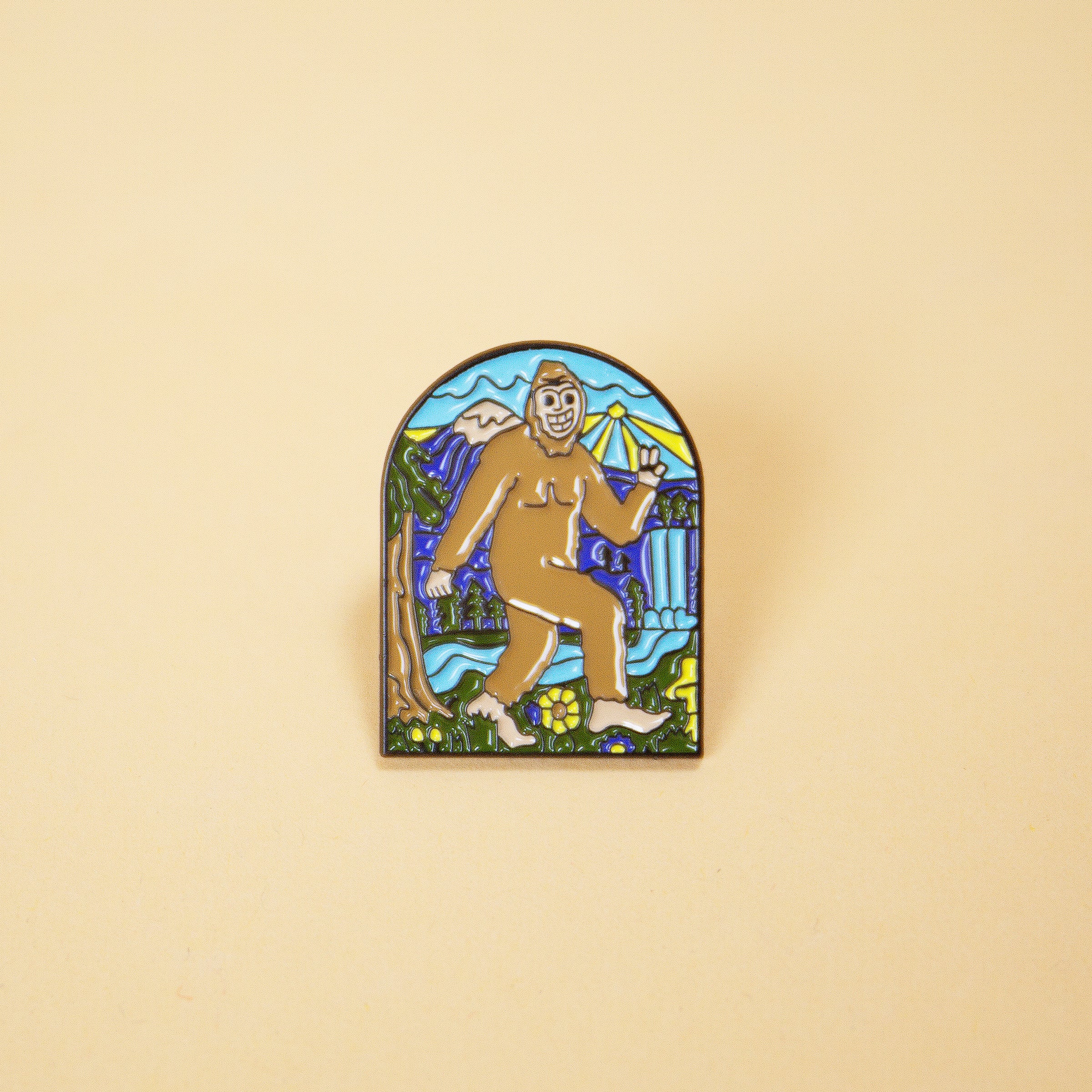 Bigfoot Pin – Tender Loving Empire
