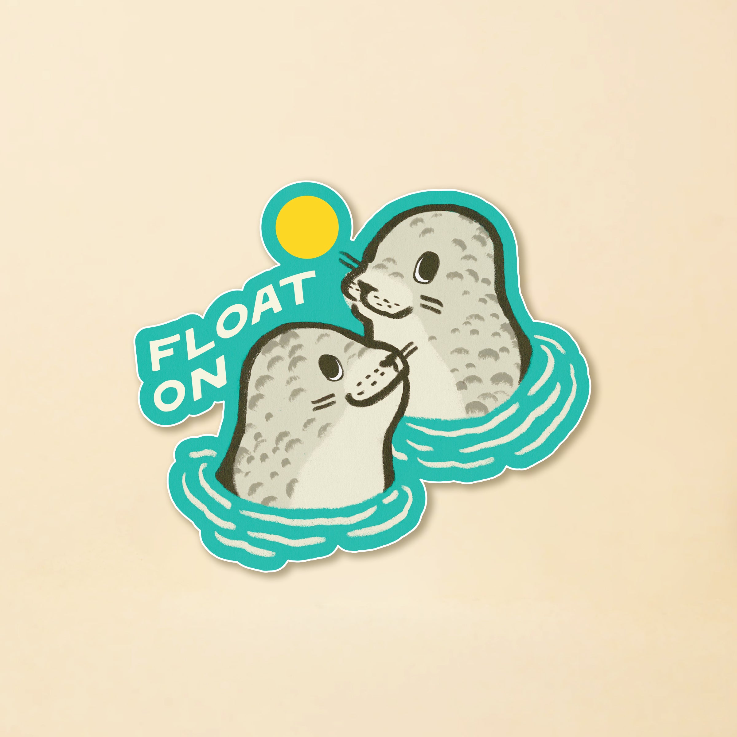 Harbor Seal Sticker – Tender Loving Empire