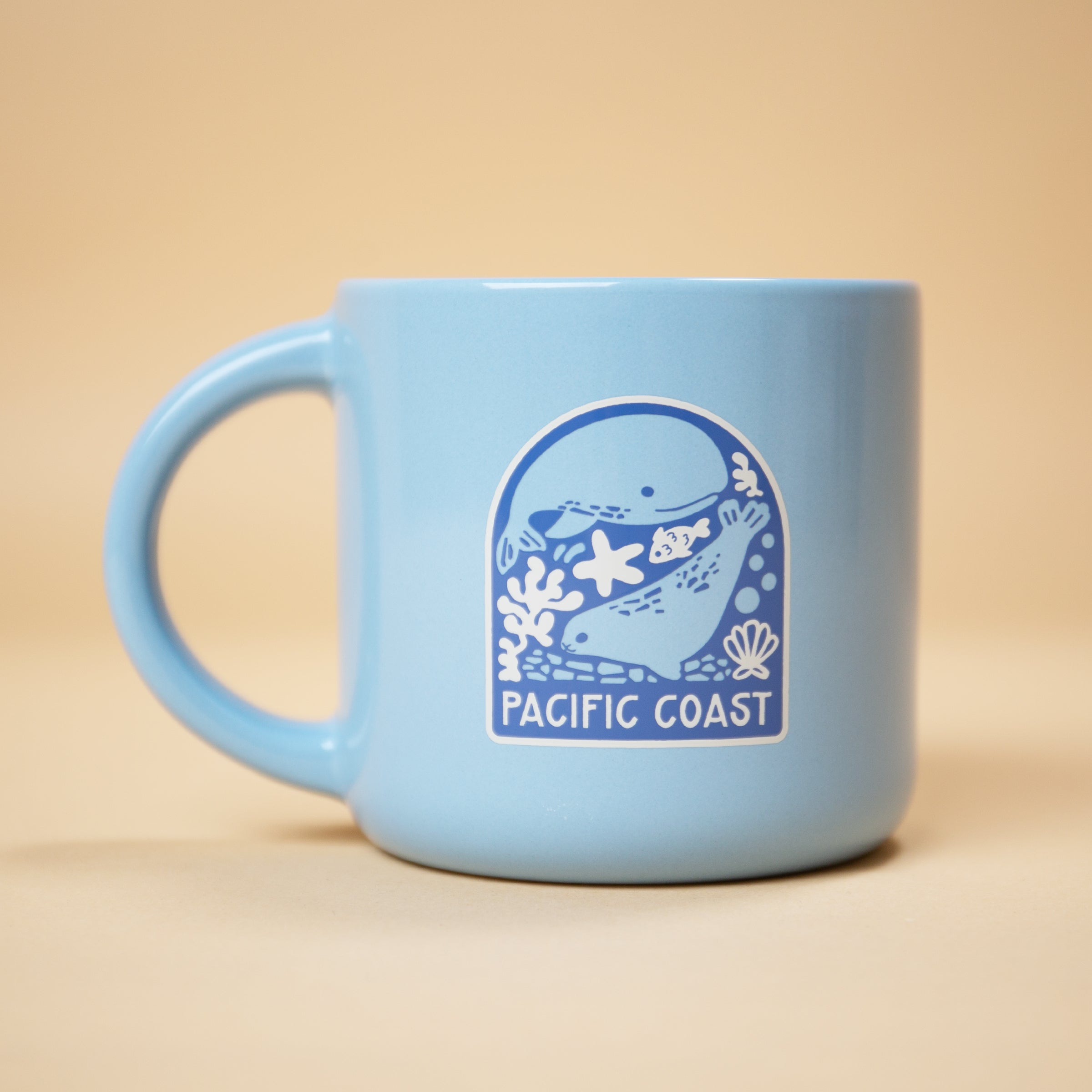 Pac Coast Sea Life Mug – Tender Loving Empire