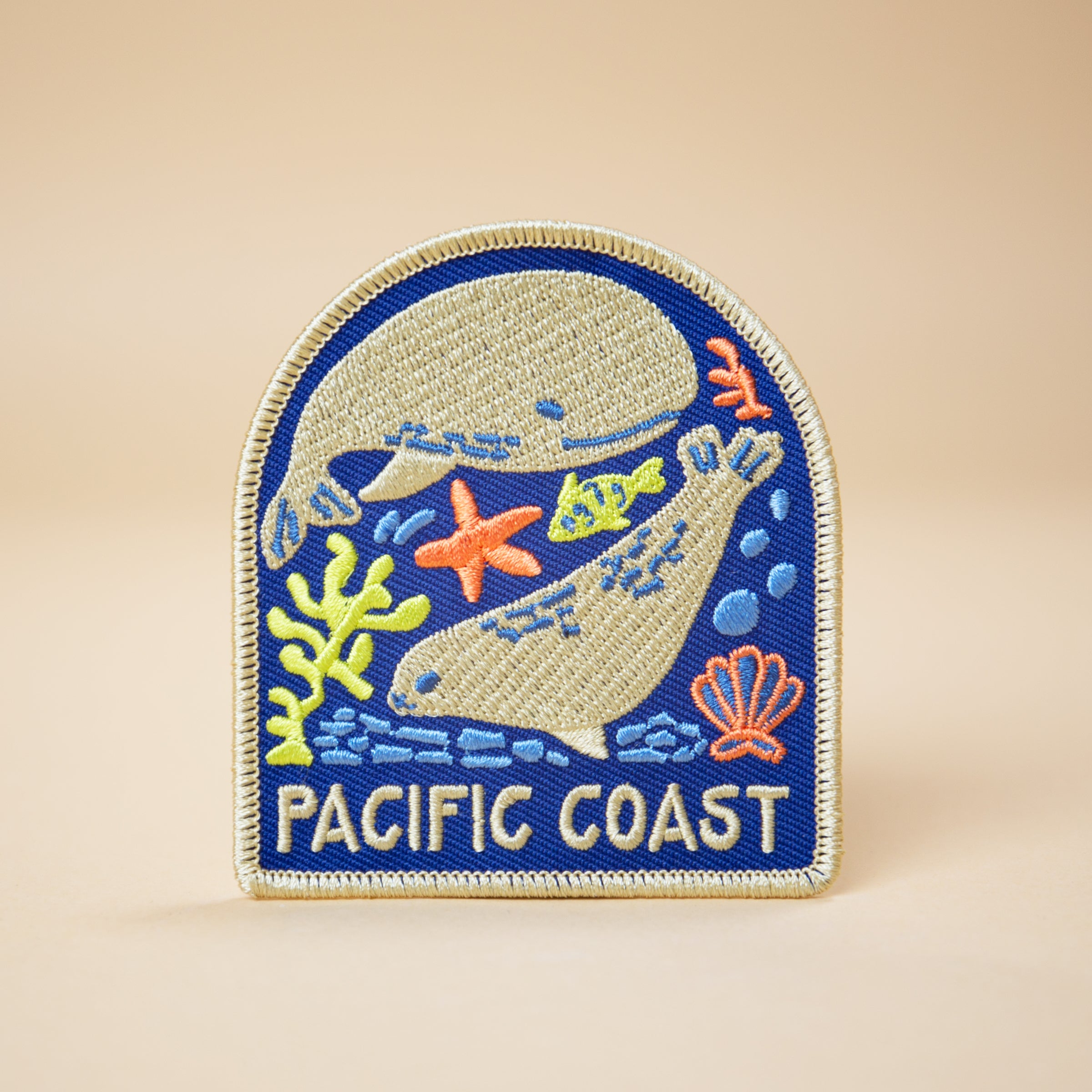 Pac Coast Sea Life Patch – Tender Loving Empire