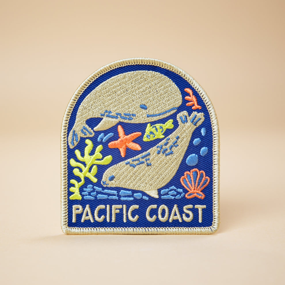 Pac Coast Sea Life Patch – Tender Loving Empire