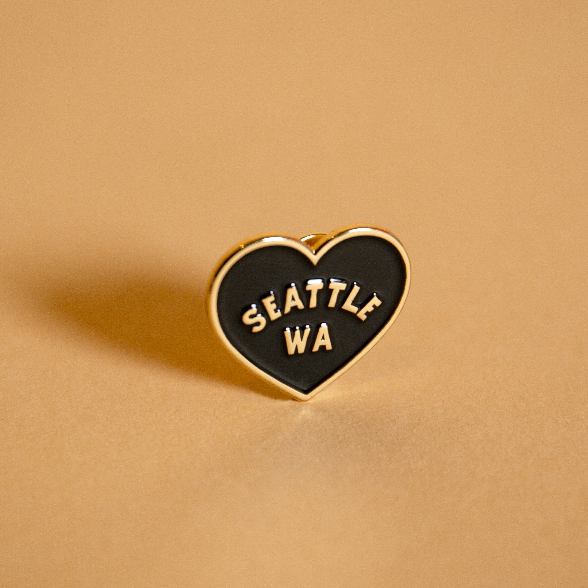 Seattle Heart Pin – Tender Loving Empire