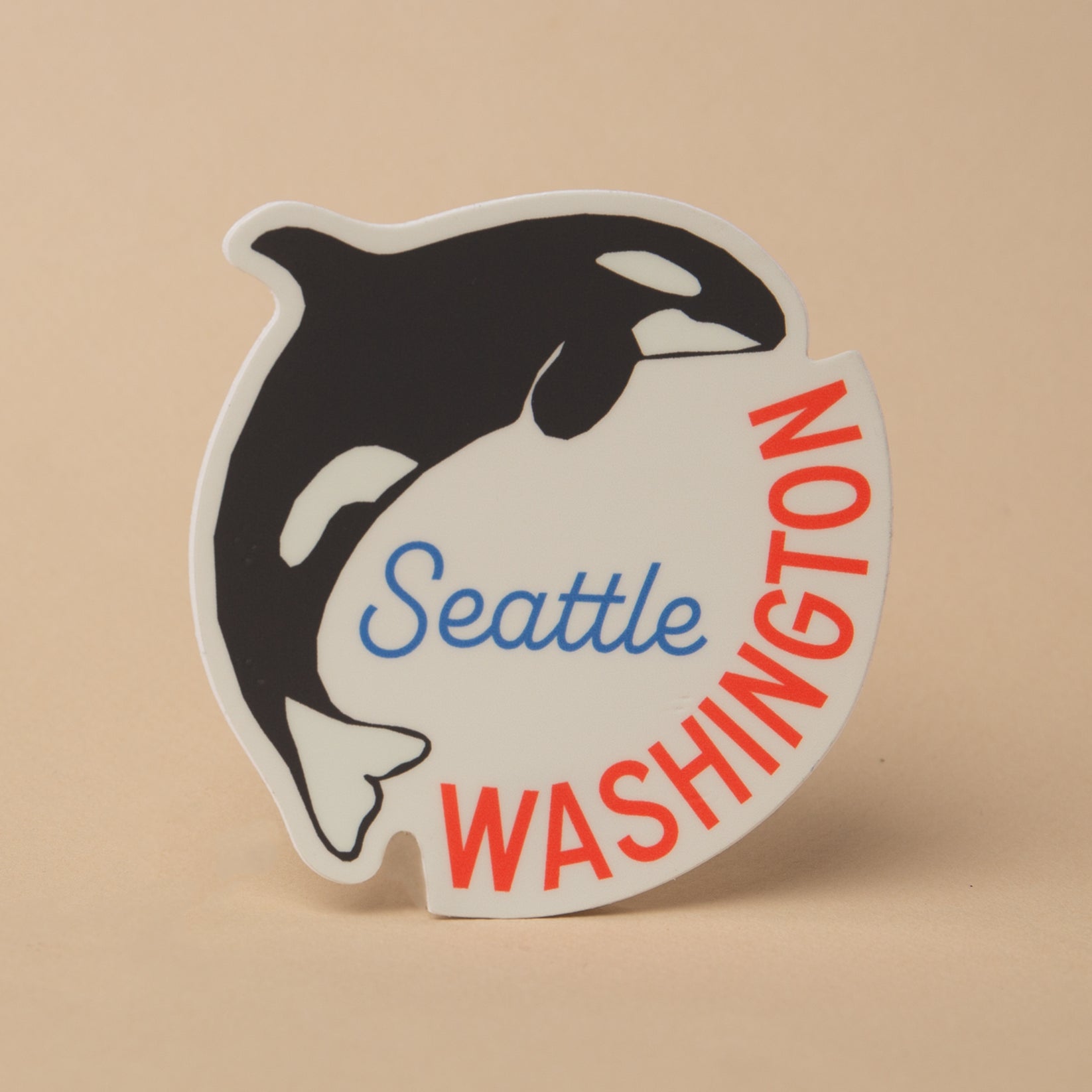 Seattle Orca Sticker – Tender Loving Empire