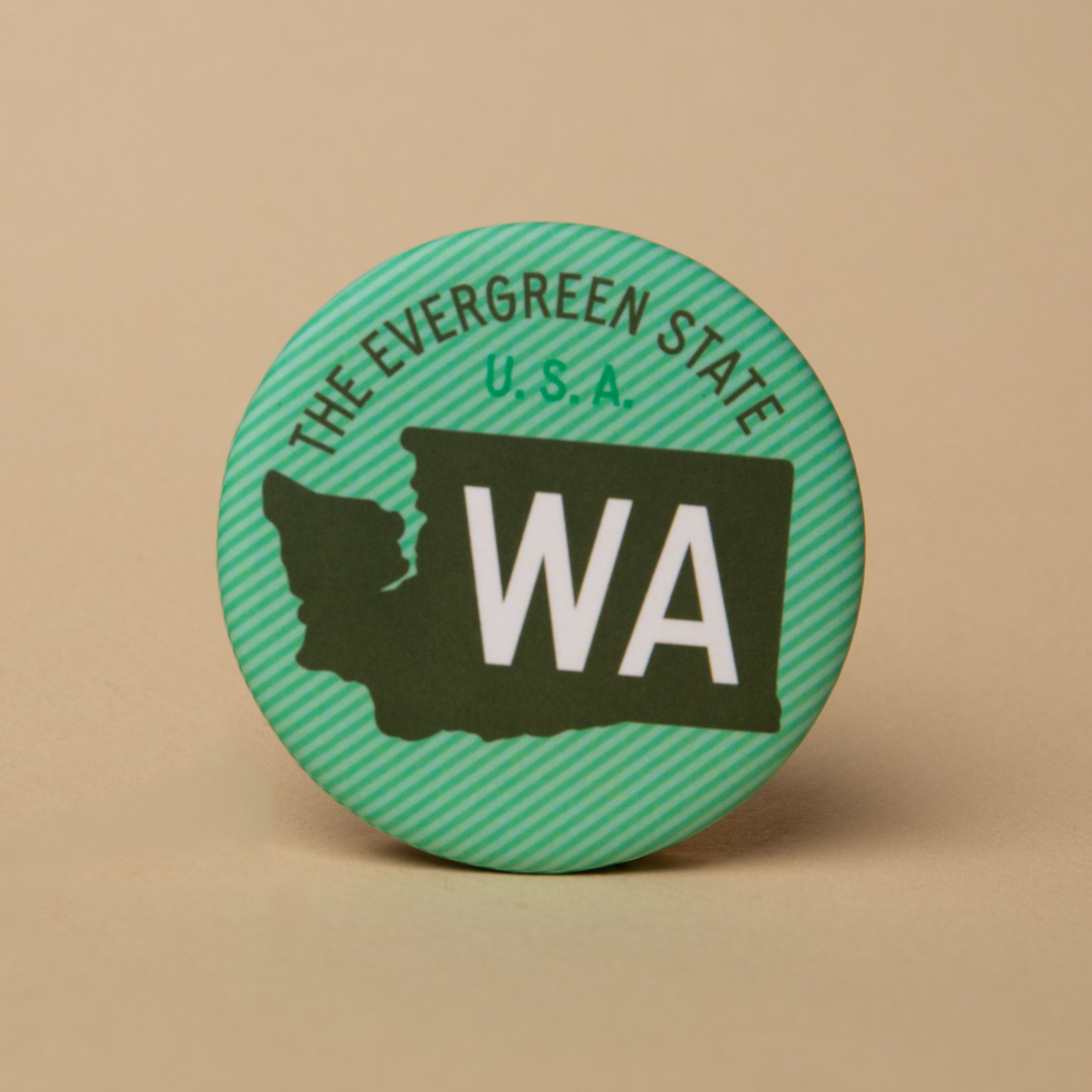 WA State Round Magnet – Tender Loving Empire