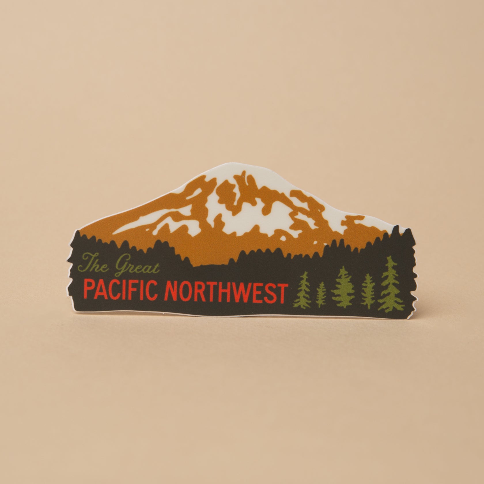 Mountain PNW Sticker – Tender Loving Empire
