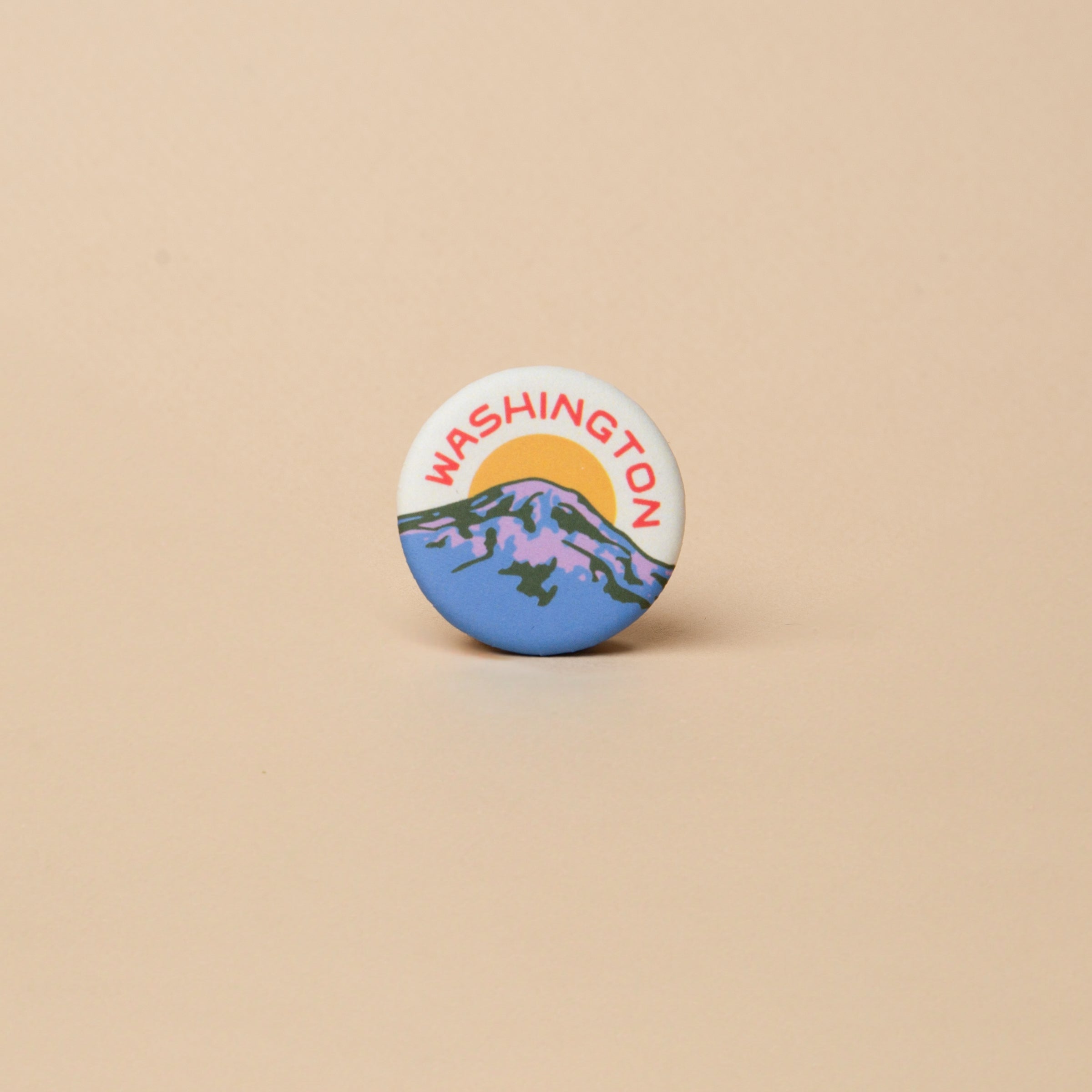 Rainier Washington Button – Tender Loving Empire