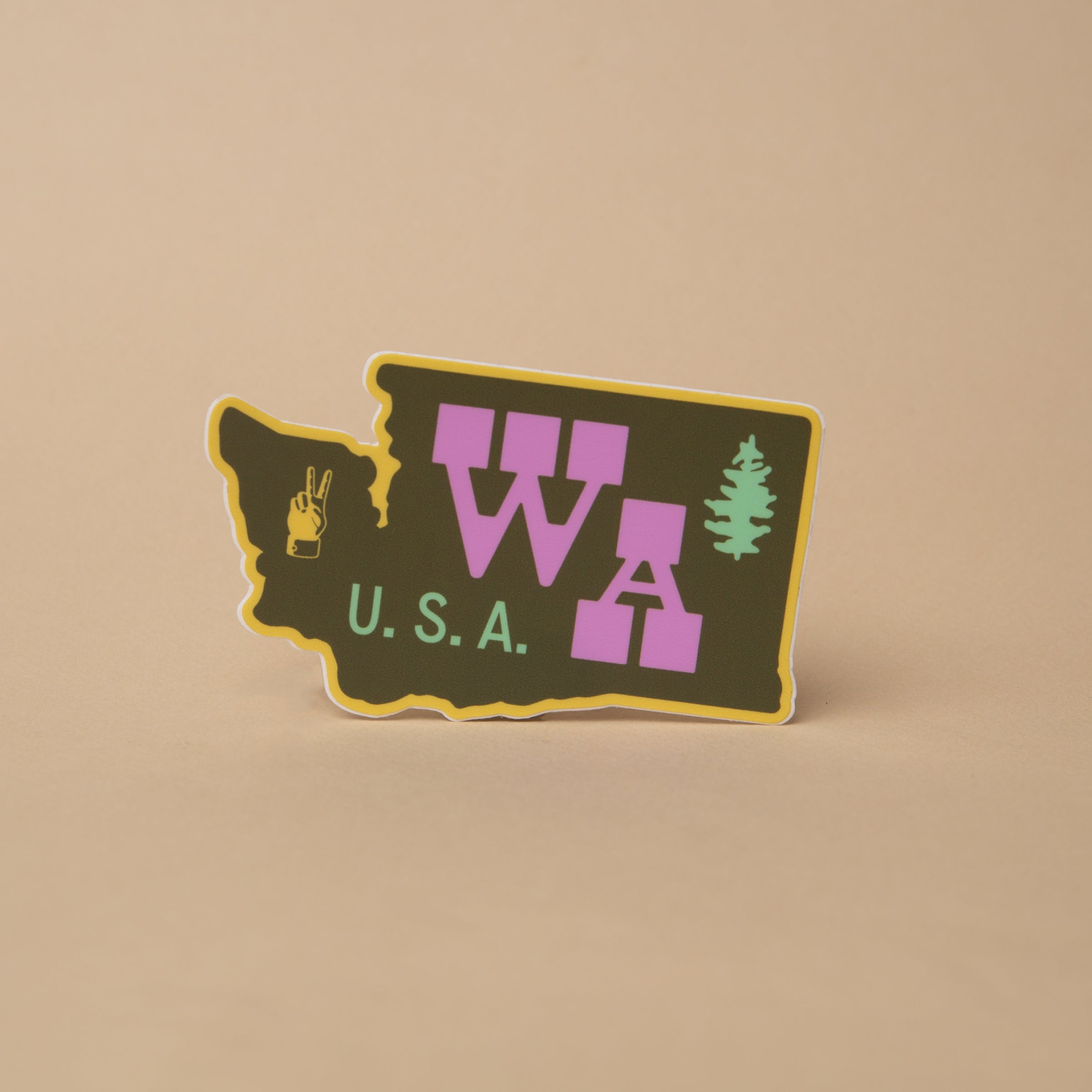 WA State Sticker – Tender Loving Empire
