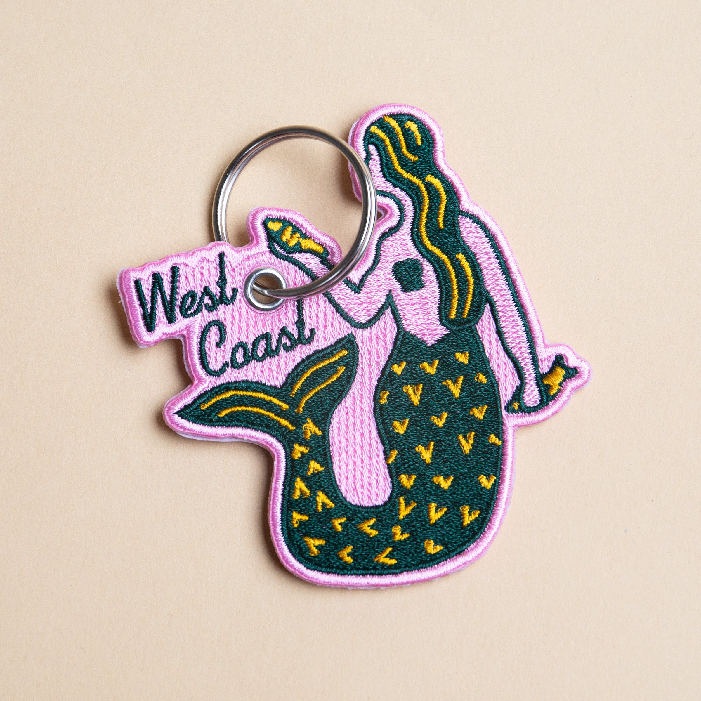 West Coast Mermaid Patch Keychain – Tender Loving Empire