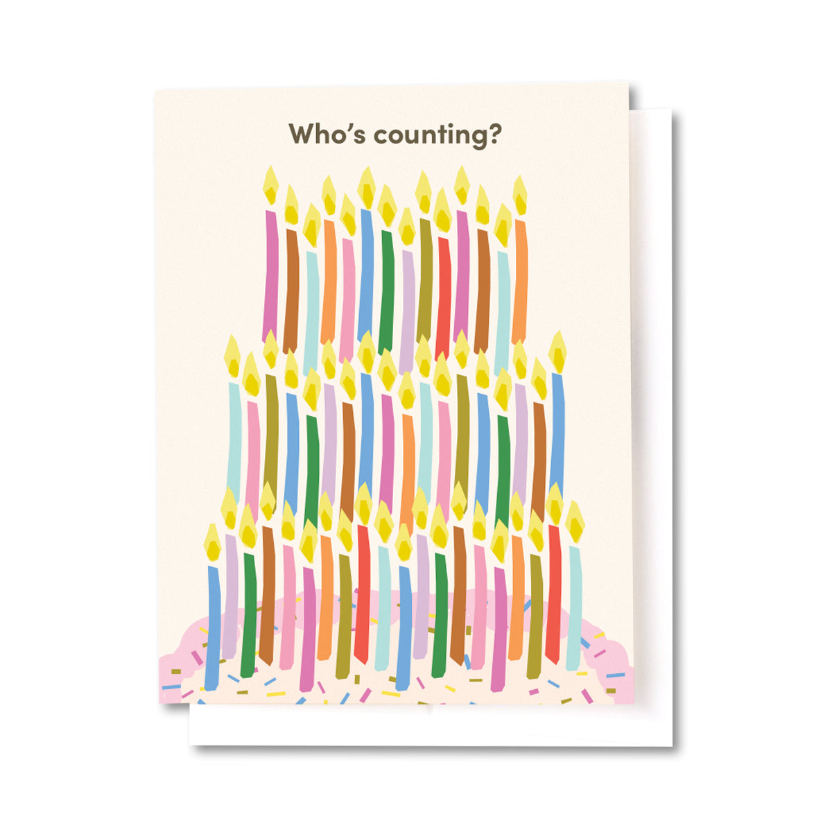 Who's Counting Birthday Card – Tender Loving Empire