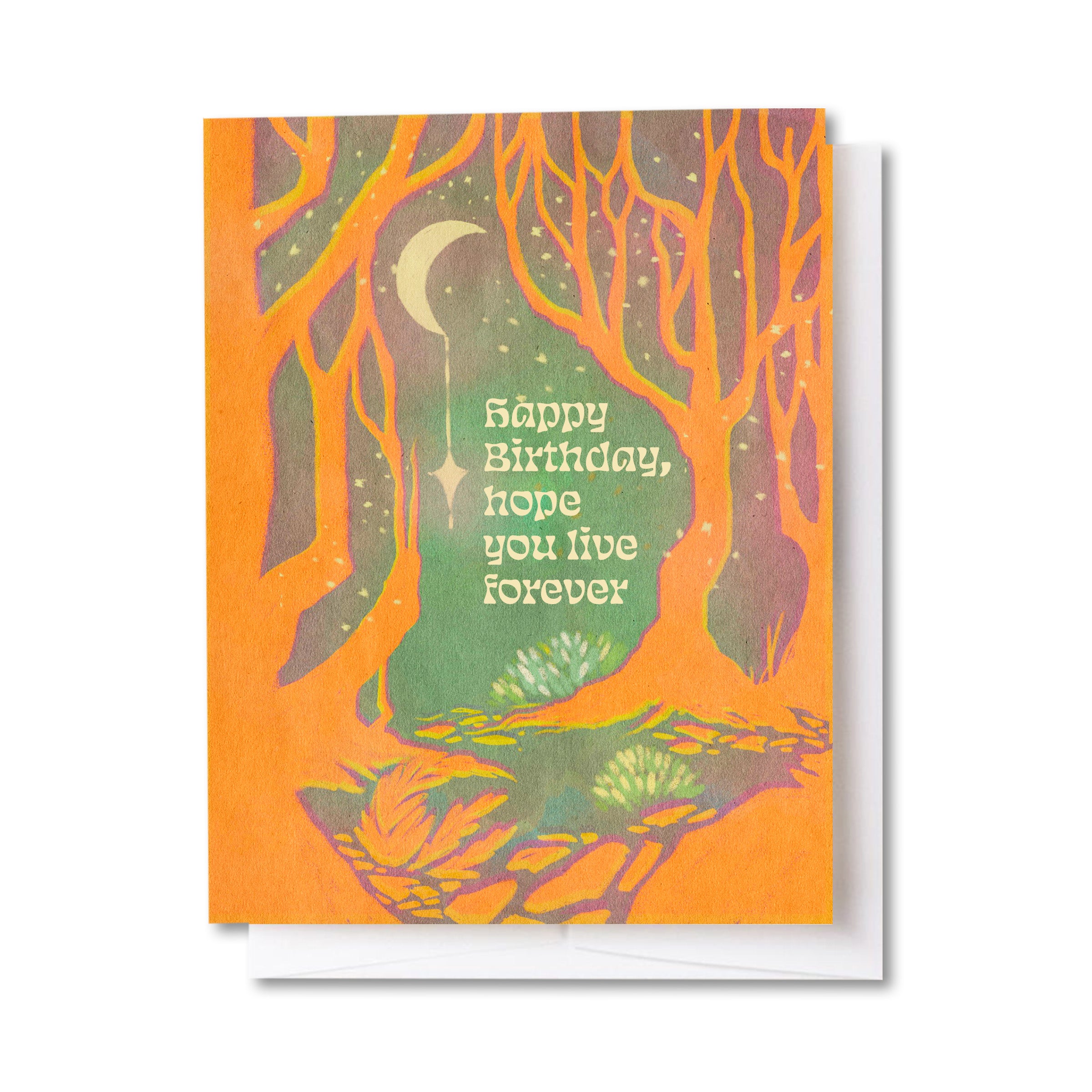 Old Growth Forest Birthday Card – Tender Loving Empire