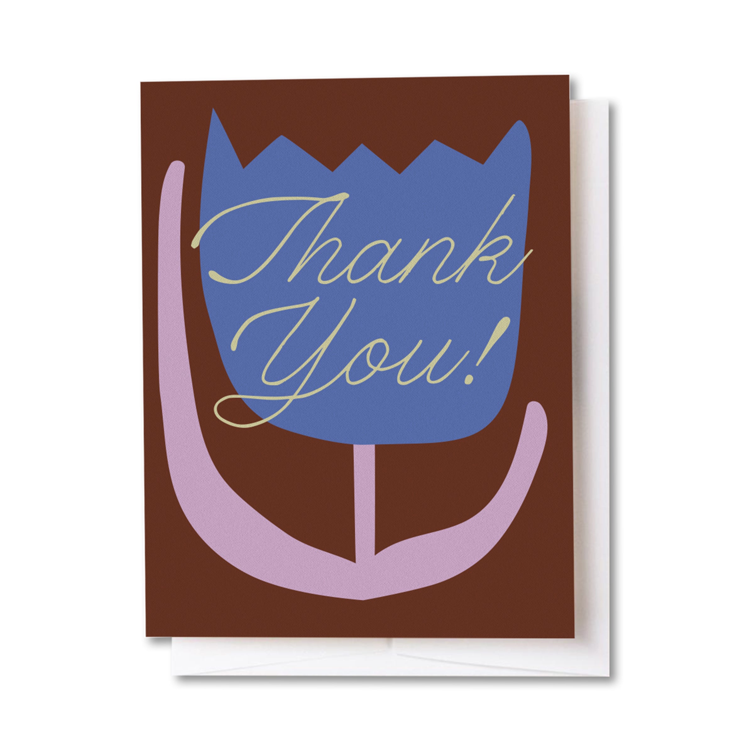 Thank You Flower Card – Tender Loving Empire