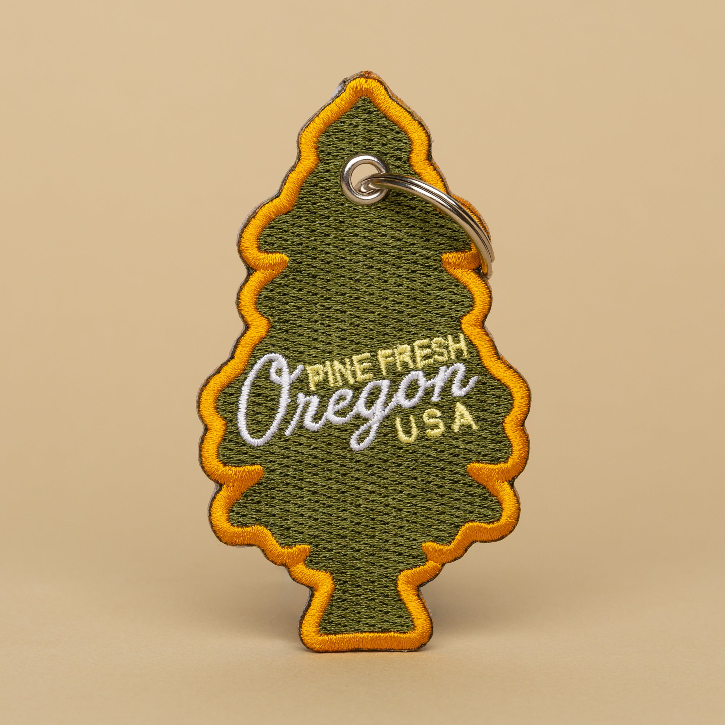 Oregon Pine Fresh Patch Keychain – Tender Loving Empire